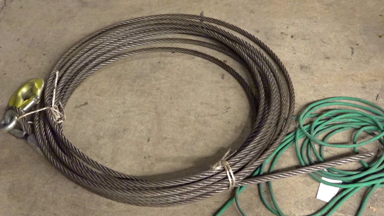 専用ワイヤーロープ